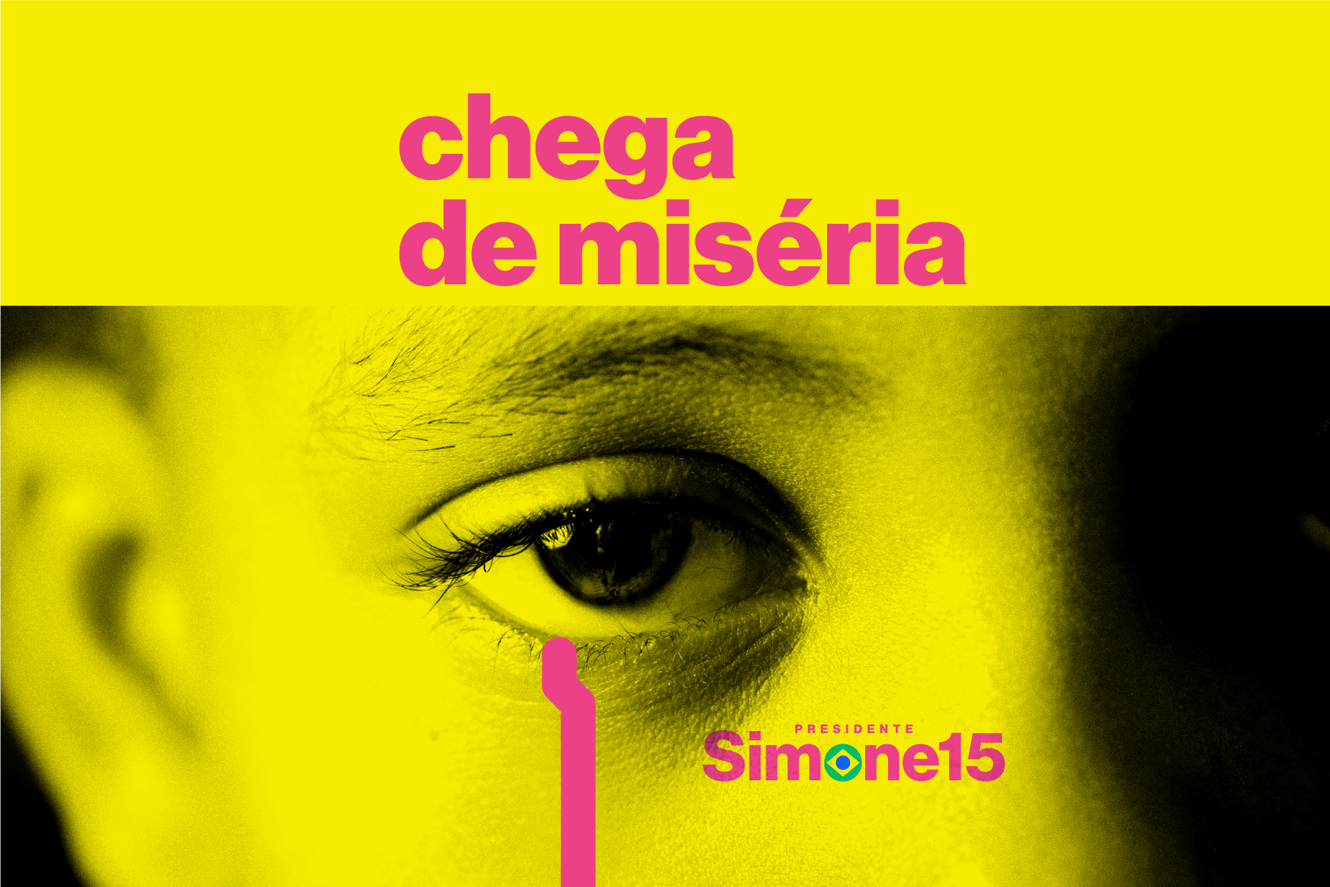 Vote para mudar. Vote Simone 15 | Simone Tebet